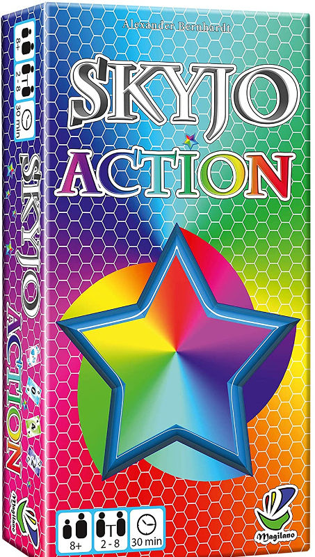SKYJO Action, by Magilano - The New exciting Card Game for Kids and ...