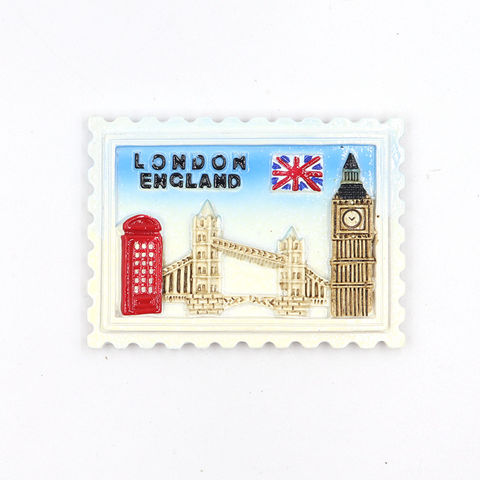 China Polyresin Fridge Magnet Unique Custom Vintage Countries Cities ...