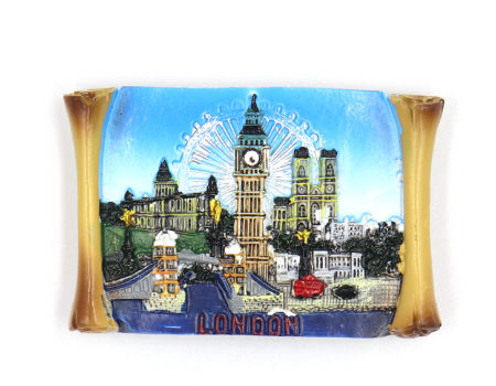 China Polyresin Fridge Magnet Unique Custom Vintage Countries Cities ...