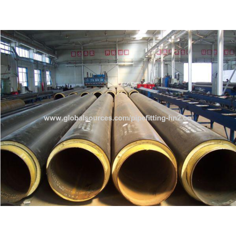 China Pre-Insulated Steel Pipe Polyurethane Foam Insulation Pipe ...