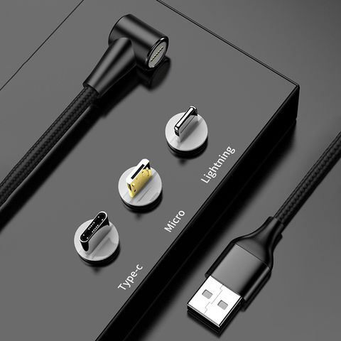 China Factory Price Multi Colors Nylon Braide Fast Charging Magnetic ...