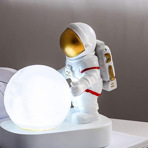 China Astronaut Moon Lamp Spaceman Night Light Battery Operated Space ...