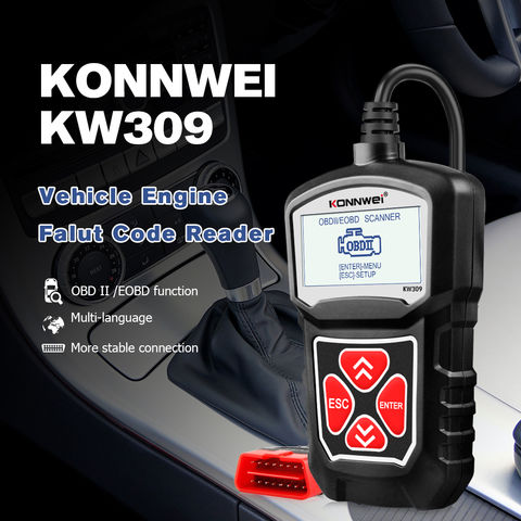 China OBD2 Engine Code Reader Automotive Car Diagnostic Tools Scanner ...