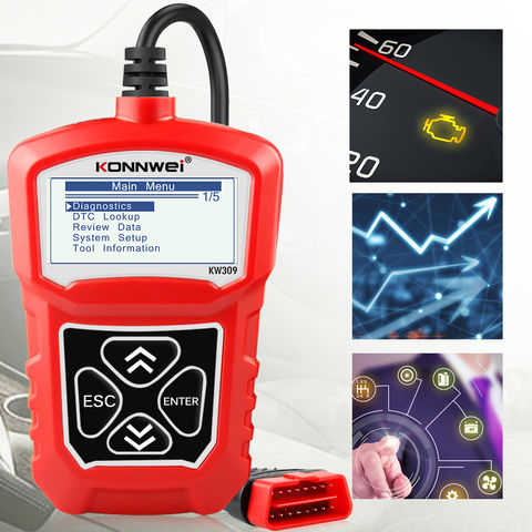 China OBD2 Engine Code Reader Automotive Car Diagnostic Tools Scanner ...