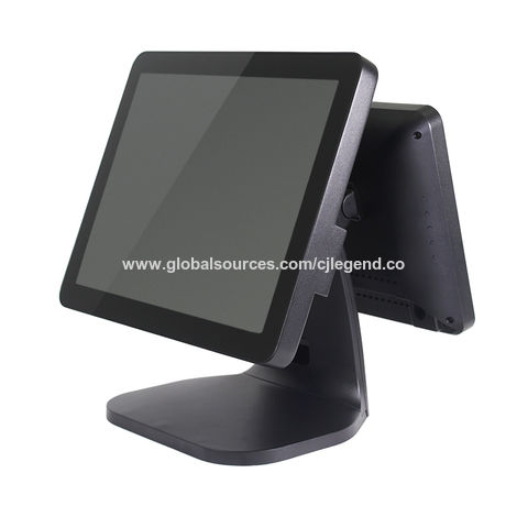 China 15" or 12" dual pos terminal with power adapter on Global Sources ...