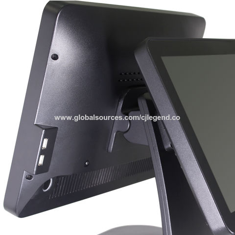 China 15" or 12" dual pos terminal with power adapter on Global Sources ...