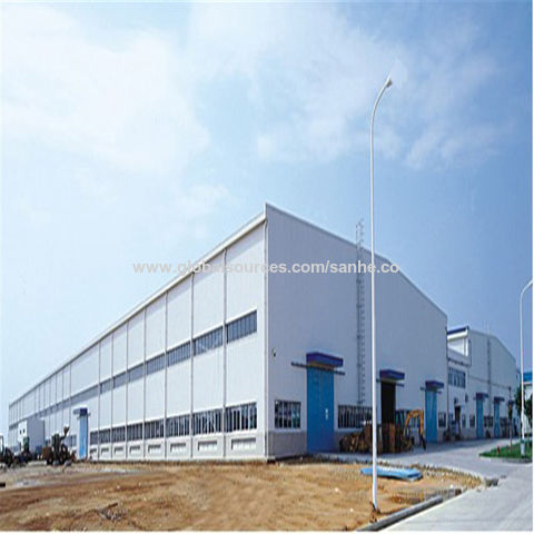China Multi-storey Steel Warehouse With Office Modern Design Steel ...