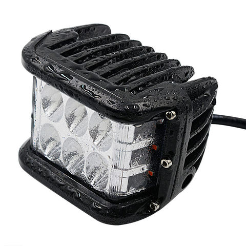 China 12-24V Square Universal Motorcycle Driving Led Front Head Lights ...