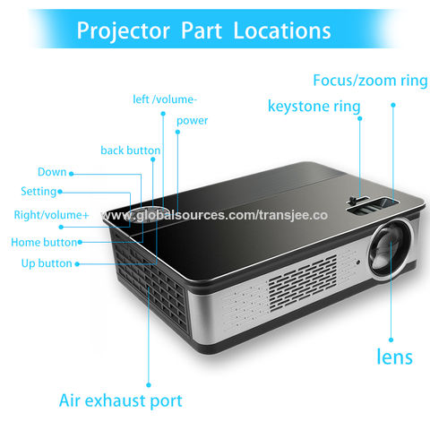 China Hot Selling Movie Projector, Home Theater Proyector, Real 1080p ...