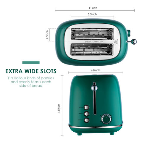 China 2 slices toasters stainless steel on Global Sources,2 digital ...