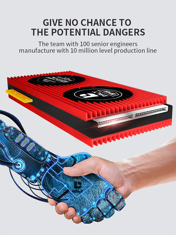 China High Quality Daly Li-ion 10S BMS 36V 250A BMS Common Port Balance ...