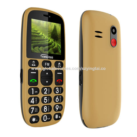 China GSM 2.2 inch senior cell phone, dual sim mobile phone with SOS ...