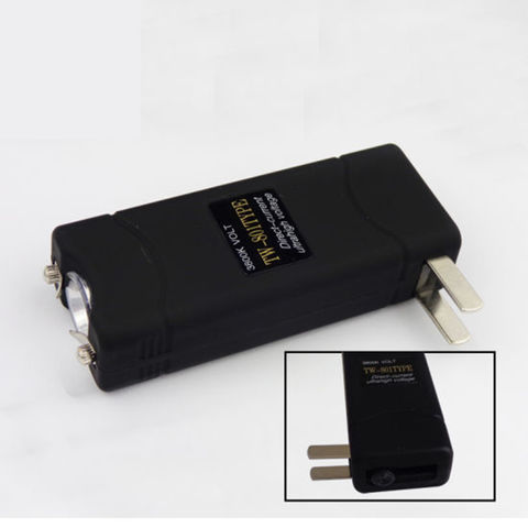 China Mini Self Defense Rechargeable pocket stun gun 800 on Global ...
