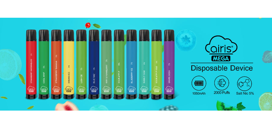 China Original 2000 Puff Plus Airis Mega Fume Ultra Dispossable Vape ...