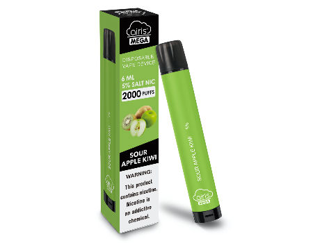 China Original 2000 Puff Plus Airis Mega Fume Ultra Dispossable Vape ...