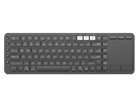 China Bluetooth wireless keyboard full-size keyboard with touchpad 2.4G ...