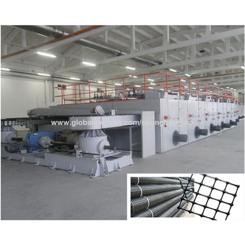 China Geosynthetics Material Machine (Two - way Stretch Geogrid ...