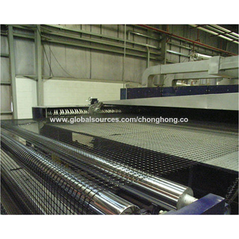 China Geosynthetics Material Machine (Two - way Stretch Geogrid ...