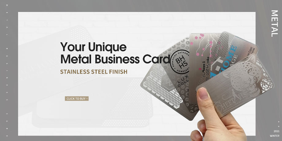 China Hot selling excellent quality business card aluminium business ...