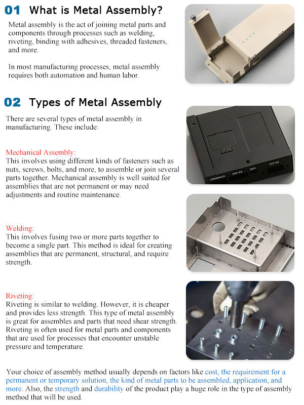 Custom metal fabrication welding assembly alloy aluminum steel metal ...