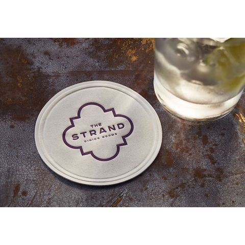 China Wholesale round absorbent paper drink coasters on Global Sources ...