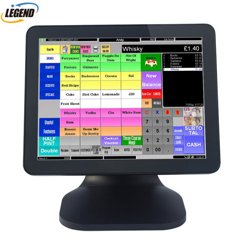 China High End Model A5 Aluminum Cash Register POS Device 15" Touch All ...