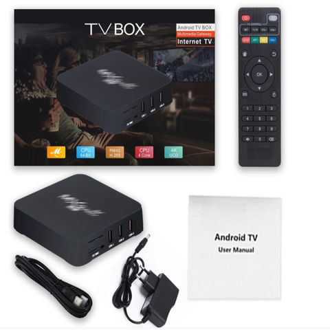 China HD Dongle Smart Android 9.1 Box OTT TV Box 4K Based On Amlogic Tv ...