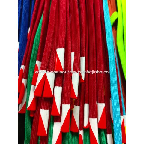 China Shoelaces with silicon tip ,drawstring, colorful silicon tip ...