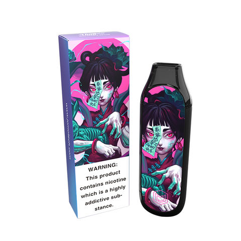 China W5 Disposable vape pod with multi cubic patterns fruit flavour ...