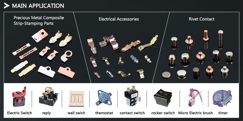 China Electrical Contact Rivets Contact Point Contact Tips for Sockets ...