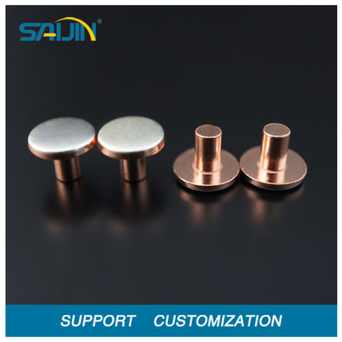 China Electrical Contact Rivets Contact Point Contact Tips for Sockets ...