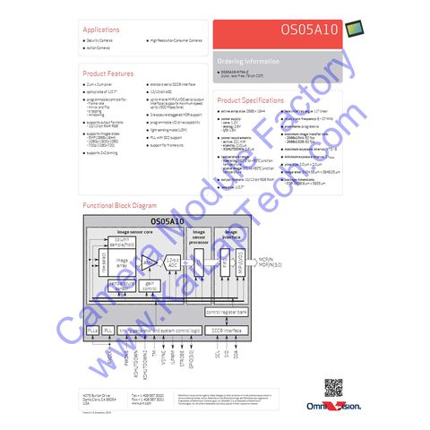 Hong Kong SAR KLT-IRSW-OS05A10 V2.0 OS05A10 with IR Switch MIPI ...