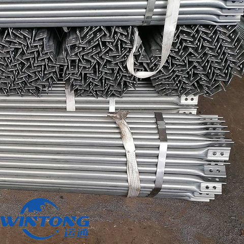 China Circular tube column,Galvanized round pipe column,Round pipe ...