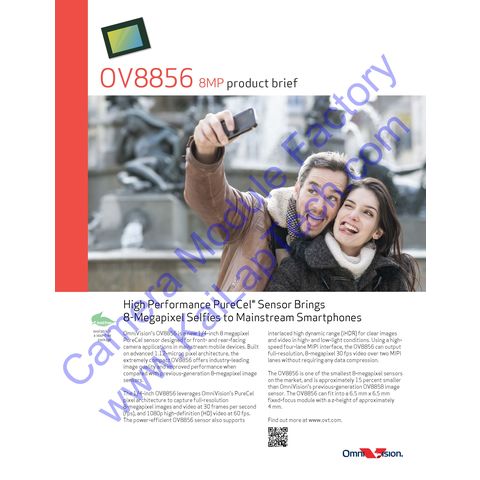 Hong Kong SAR KLT-G1MF-OV8856 V1.0 OV8856 MIPI Interface Fixed Focus ...