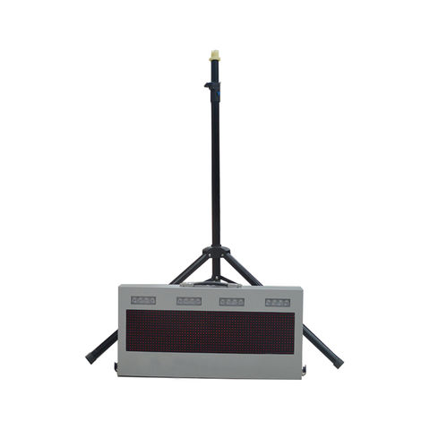 China High quality portable removable tripod led display warning signs ...