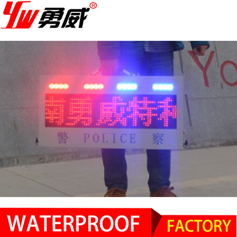 China High quality portable removable tripod led display warning signs ...