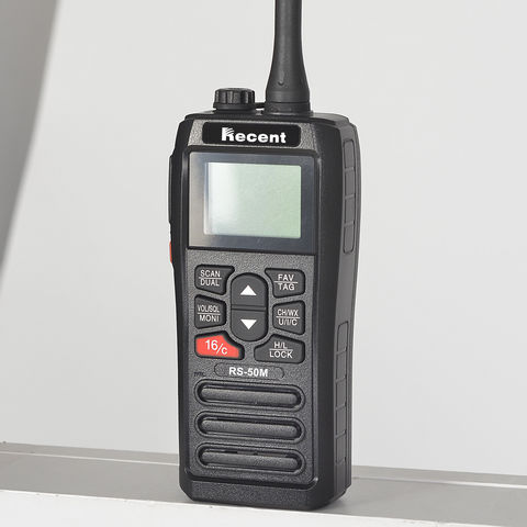 China VHF Marine Radio RS-50M IPX7 Waterproof with USB Charging Float ...