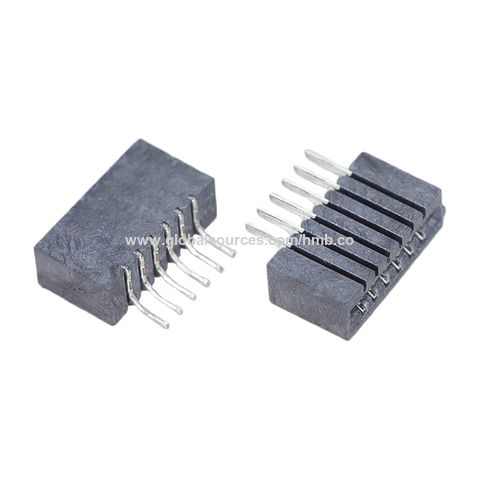China FPC Connector Female Base 1.0 Spacing, Double-Sided Connection 6p ...