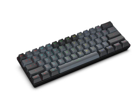 China 61keys gaming keyboard RGB LED 50% membrane keyboard on Global ...