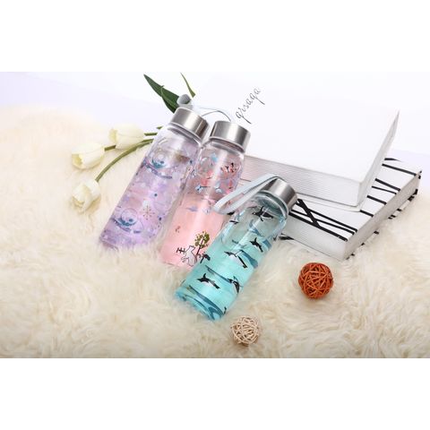 China BPA Free Glass Bottle Hand Made Gift Bottle Borosilicate Glass ...