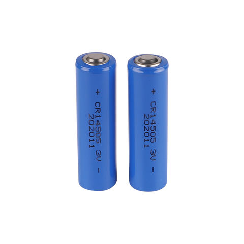 China CR14505 AA Lithium Battery 3V Li MnO2 Battery 1400mAh For camera ...