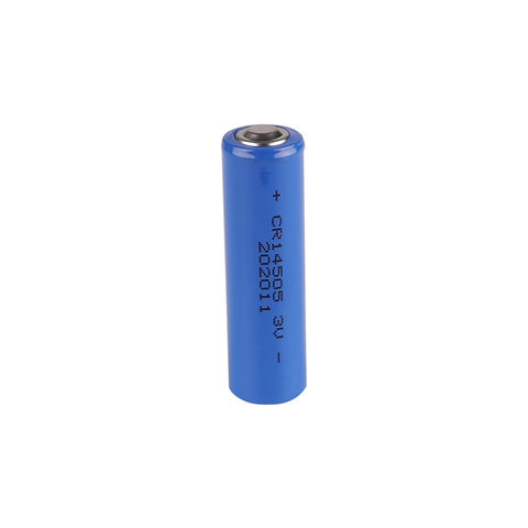 China CR14505 AA Lithium Battery 3V Li MnO2 Battery 1400mAh For camera ...