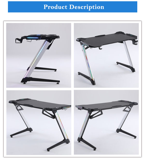 China Anji Gament Hot-selling Desktop Desk Orange PC E-sports Racing ...