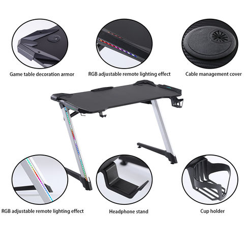 China Anji Gament Hot-selling Desktop Desk Orange PC E-sports Racing ...