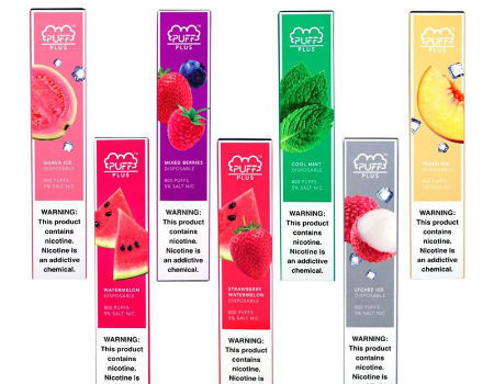 China USA most hot selling Puff Plus flavors prefilled disposable vape ...