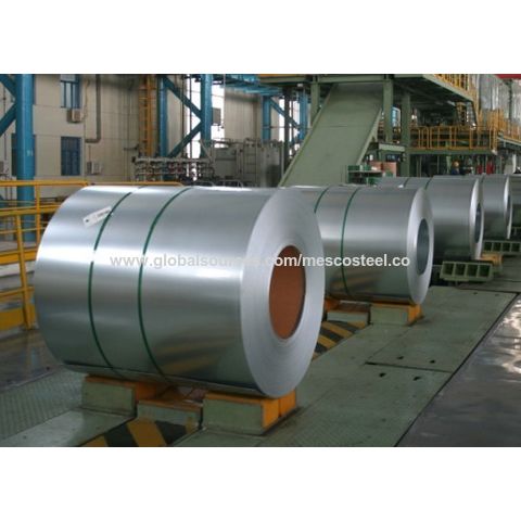 China GI DX51D hot dipped Zero spangle Galvanized steel coils on Global ...