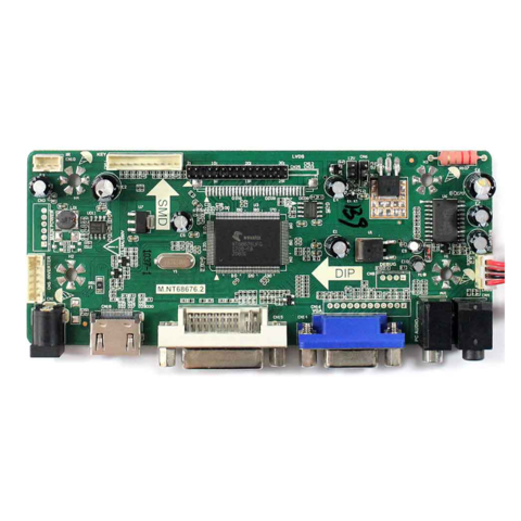 China Pcba Supplier Oem LCD Controller Board Pcb Assembly in China Fast ...