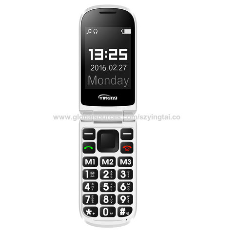 China Dual display 4G flip feature phone with SOS on Global Sources,4G ...