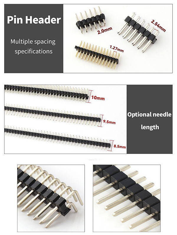 Factory Customized 2mm pin header 2pin-40pin Board to Board pin Female ...