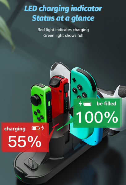 China LED Charging Display Intelligent Multifunctional Game Handle ...